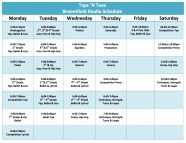 TNT Broomfield Schedule Taps N Toes Dance Studio